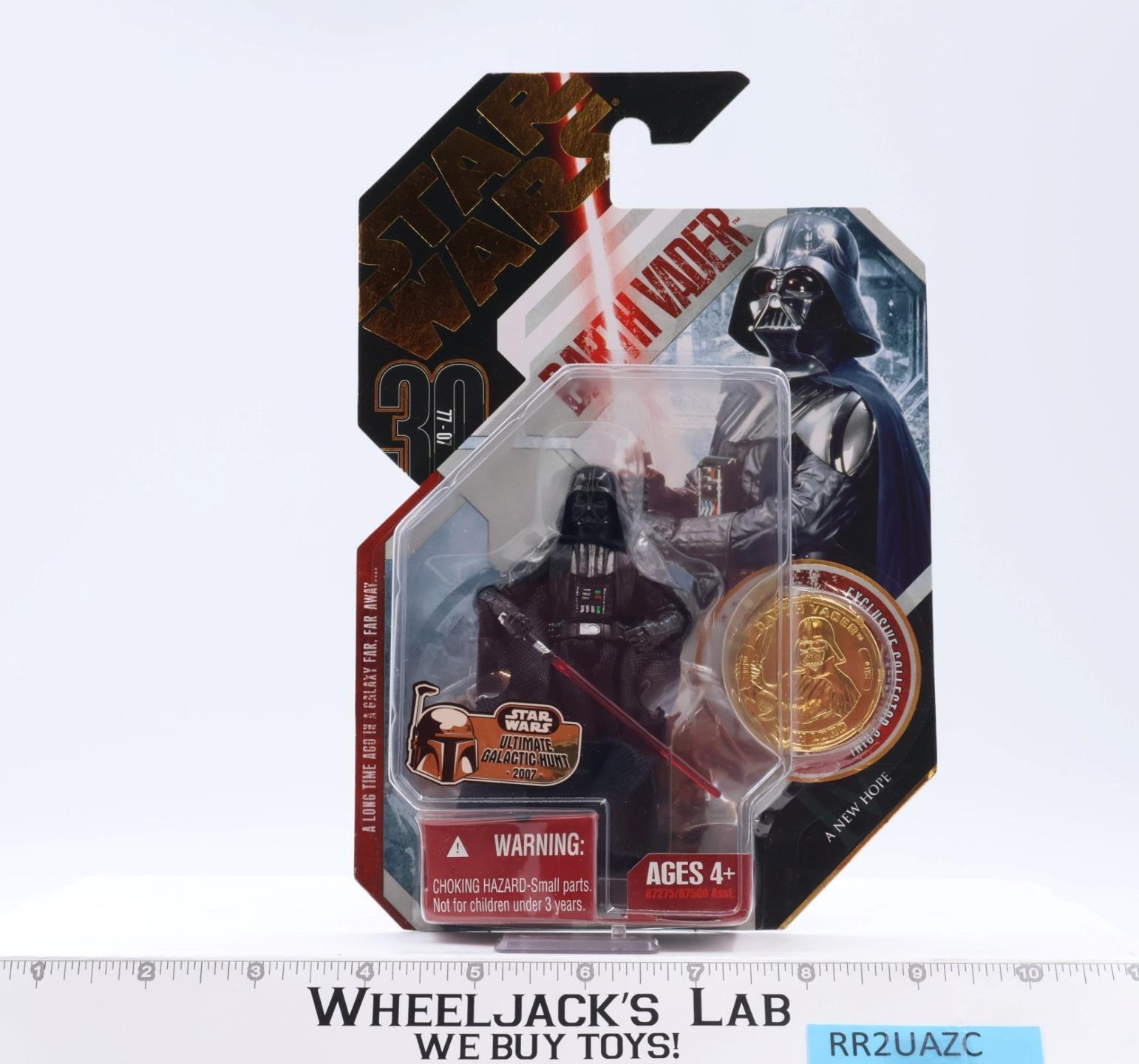 #16 Darth Vader Star Wars A New Hope 30th Anniv. 2007 Hasbro NEW SEALED ...