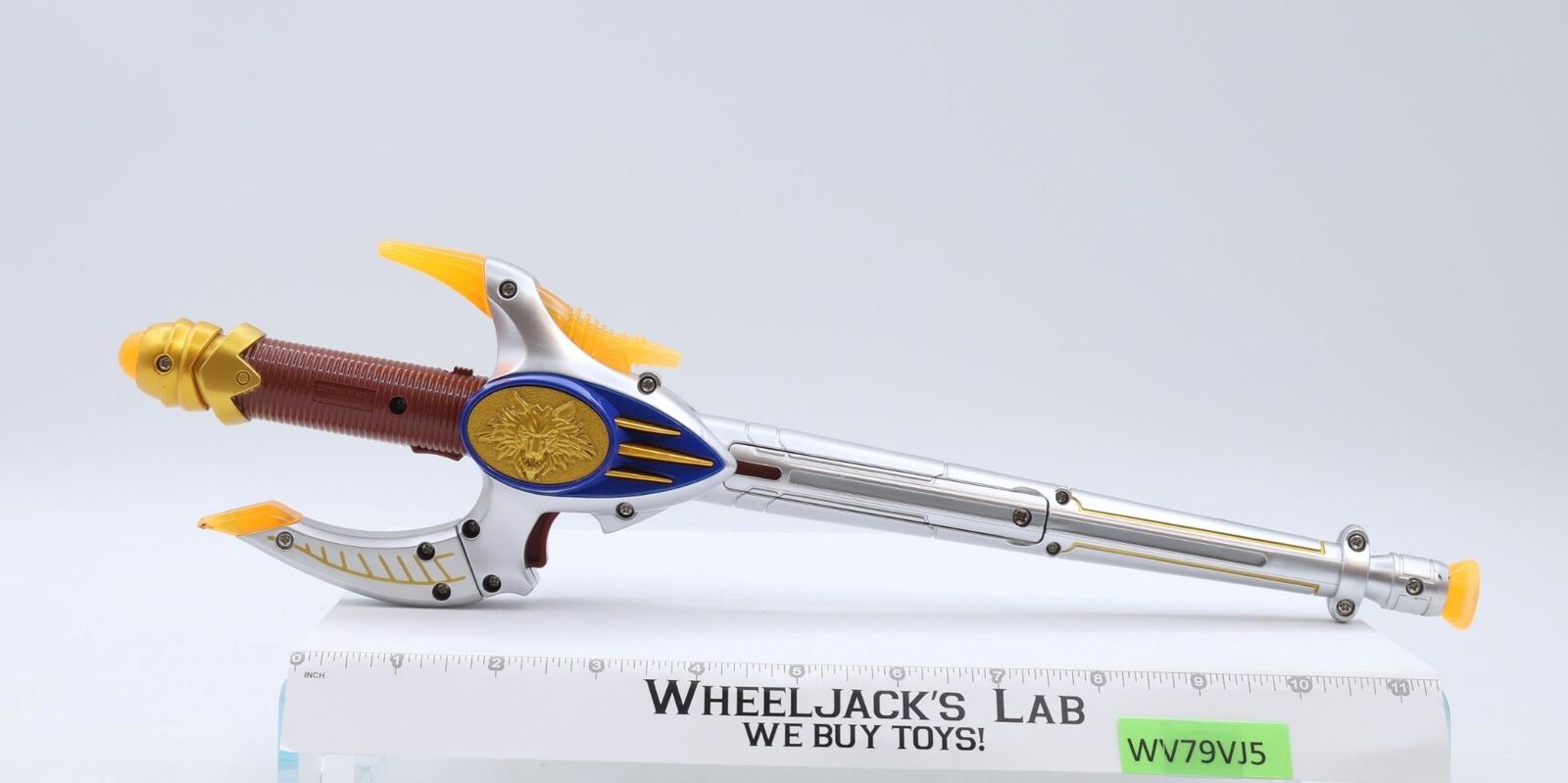 Wild Force DX Lunar Wolf Sword 15.5" Power Rangers 2002 Bandai Works ...