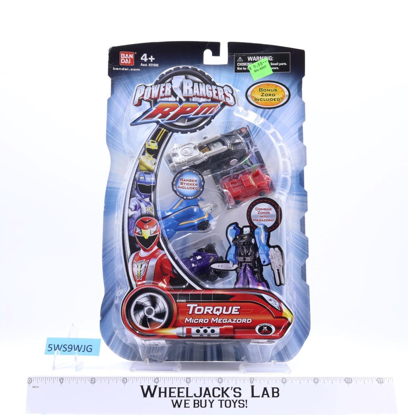 Torque Micro Megazord Power Rangers RPM 2009 Bandai NEW MISB SEALED ...