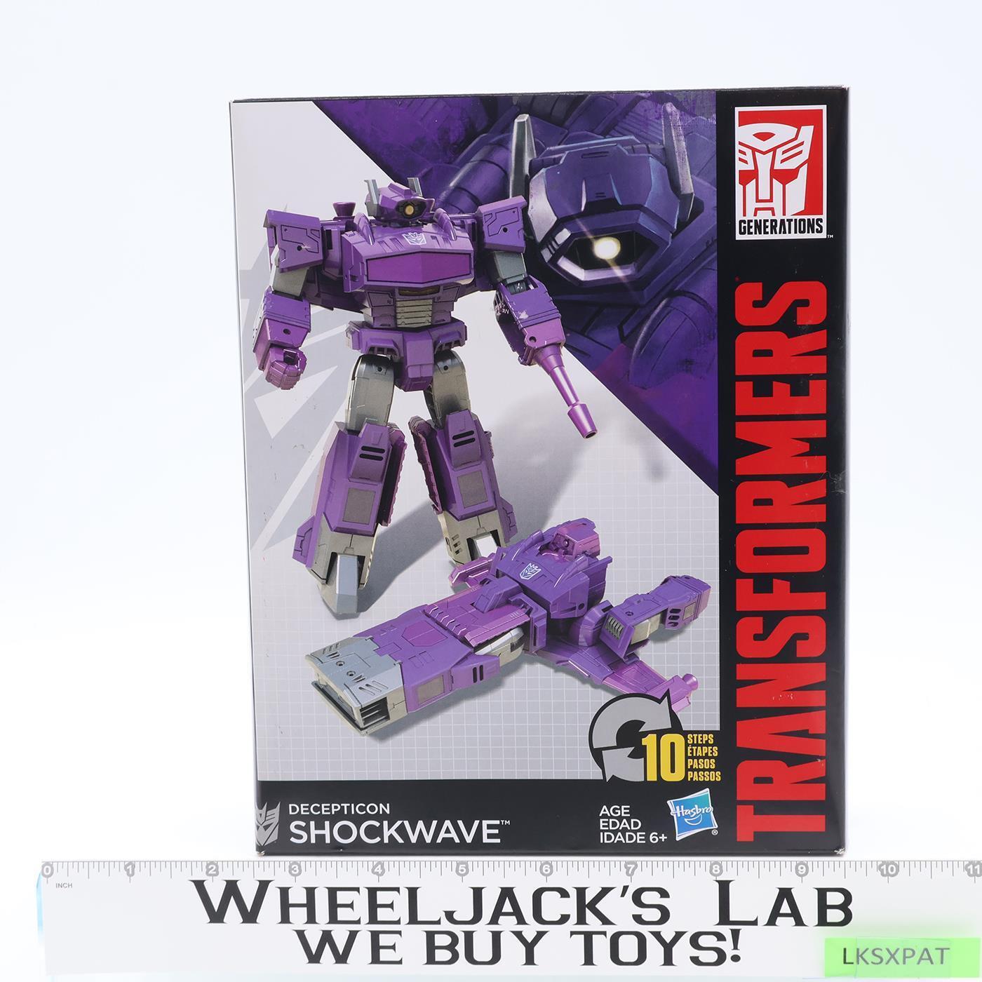 Shockwave Transformers Generations 2017 Hasbro Action Figure NEW SEALED ...