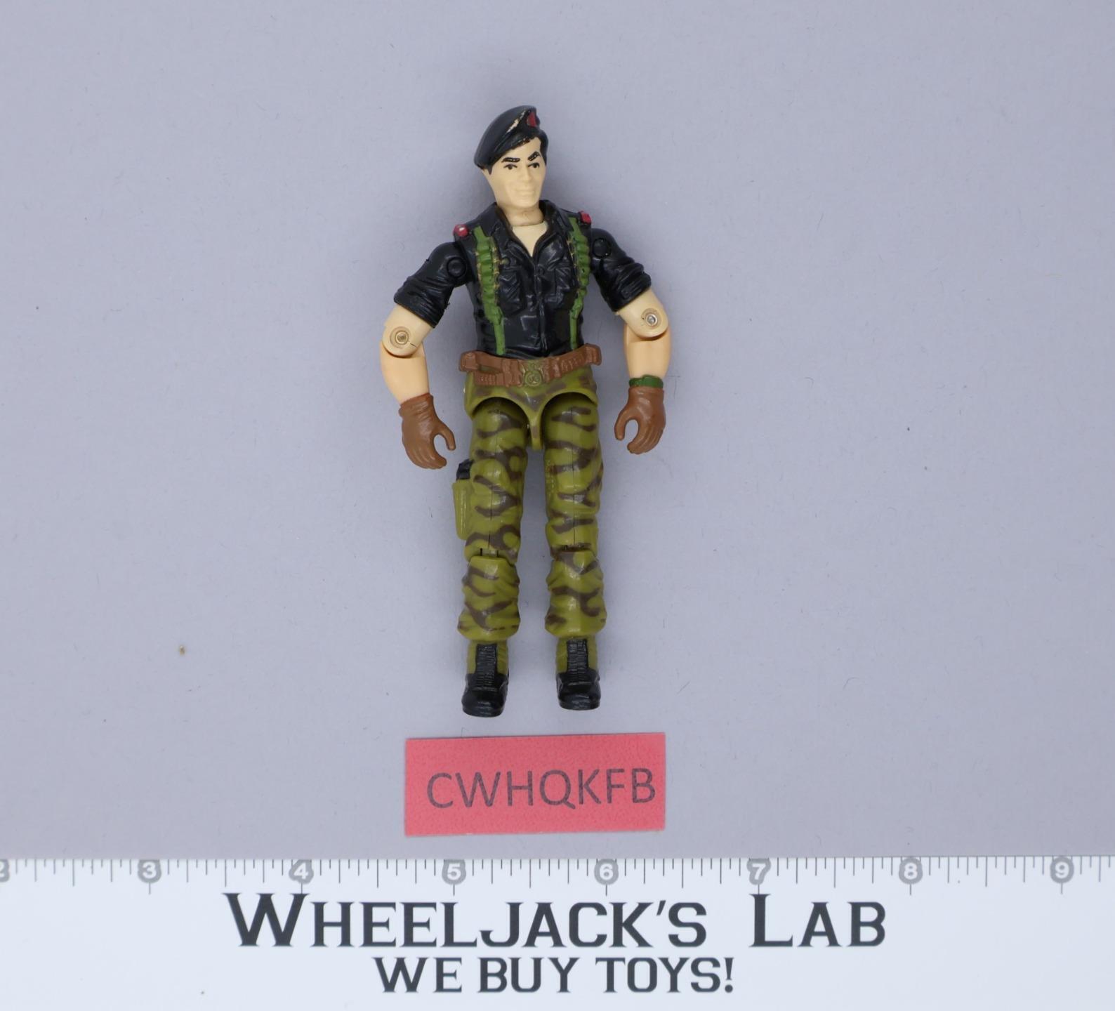 Flint V1 G.I. Joe 1985 Hasbro Vintage Action Figure - Wheeljack's Lab