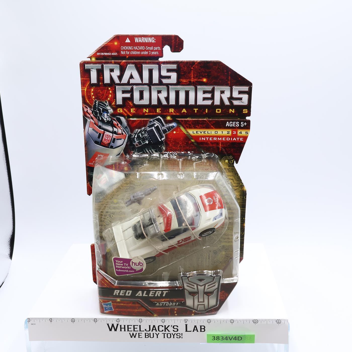 Red Alert Transformers Generations 2010 Hasbro Action Figure NEW SEALED ...