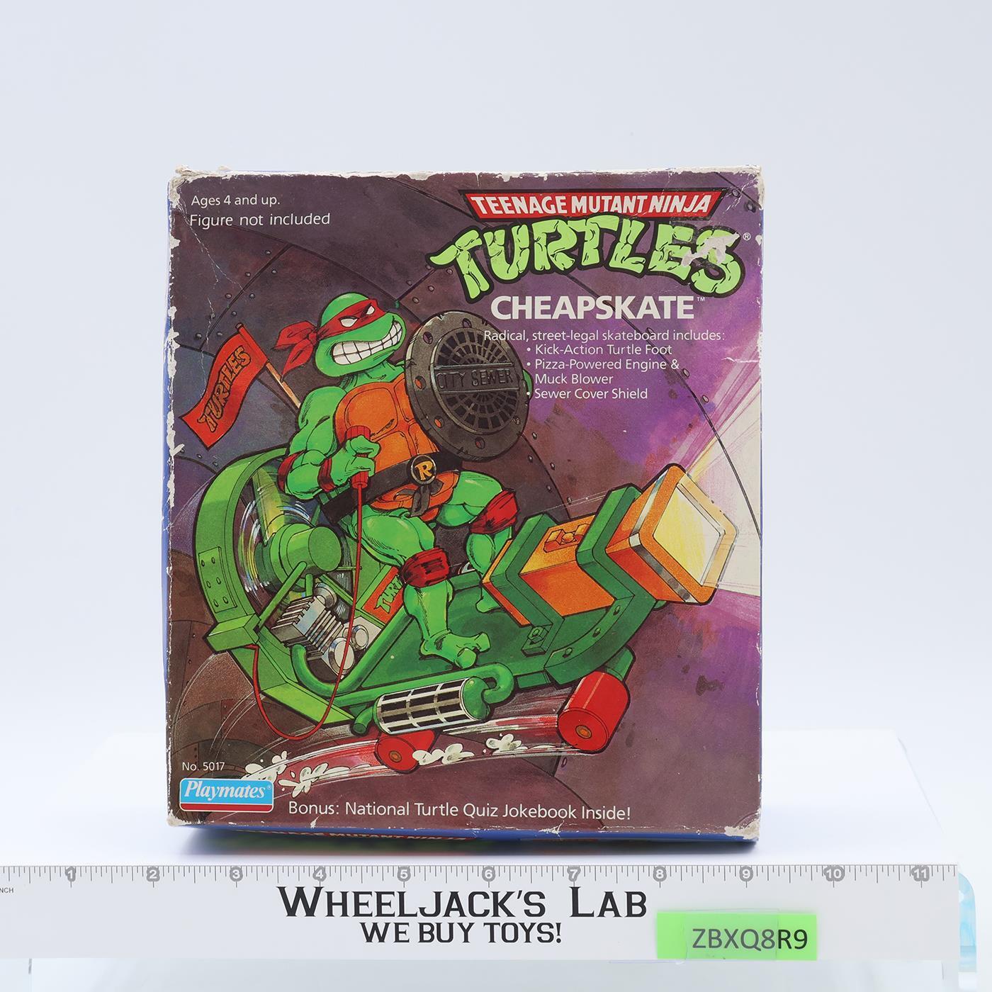 Cheapskate 100% Complete w/ Box Teenage Mutant Ninja Turtles TMNT 1988 ...