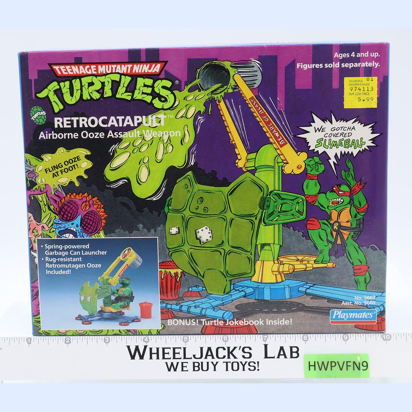Retrocatapult Teenage Mutant Ninja Turtles TMNT 1989 Playmates NEW ...