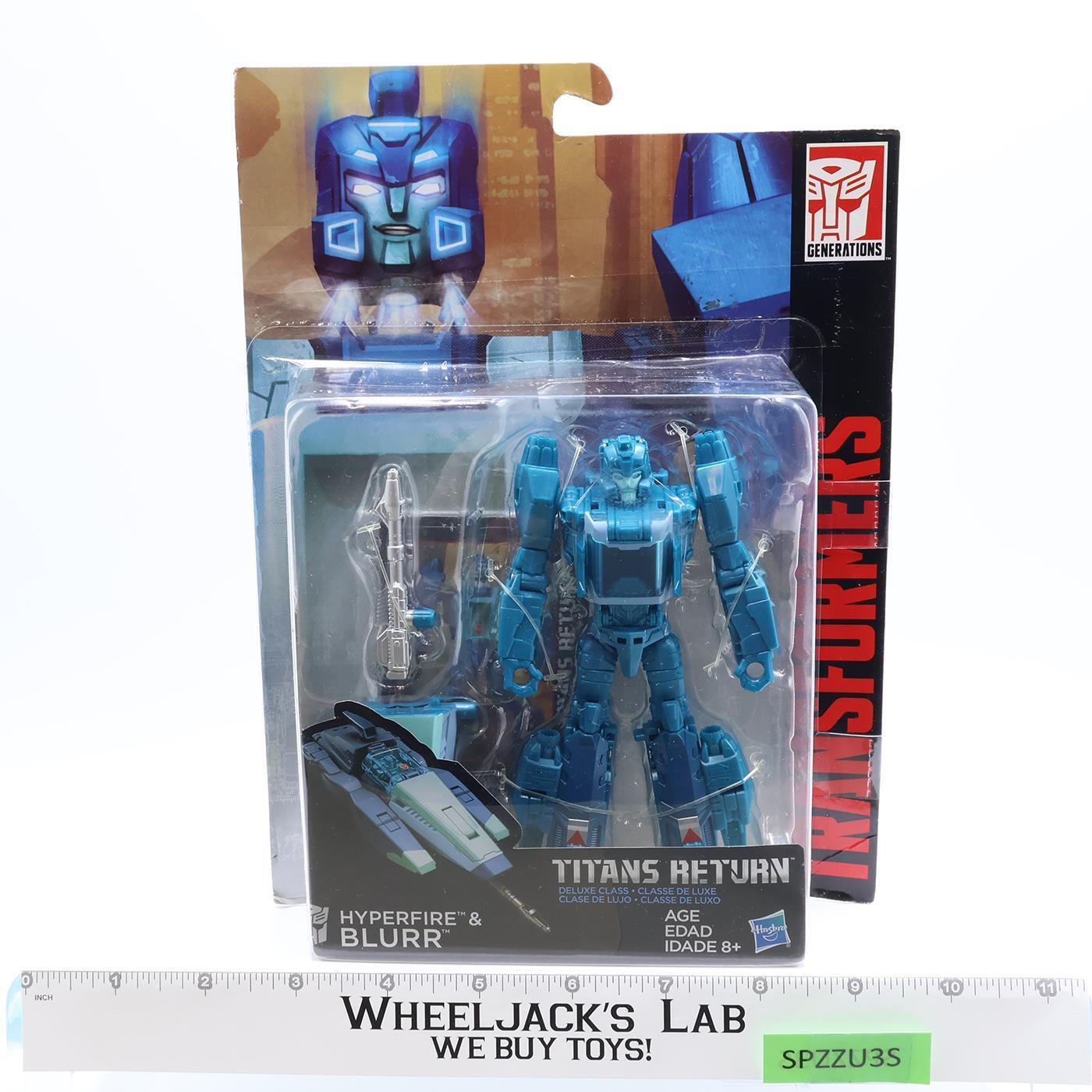 Hyperfire & Blurr Transformers Generations Titans Return 2015 Hasbro ...
