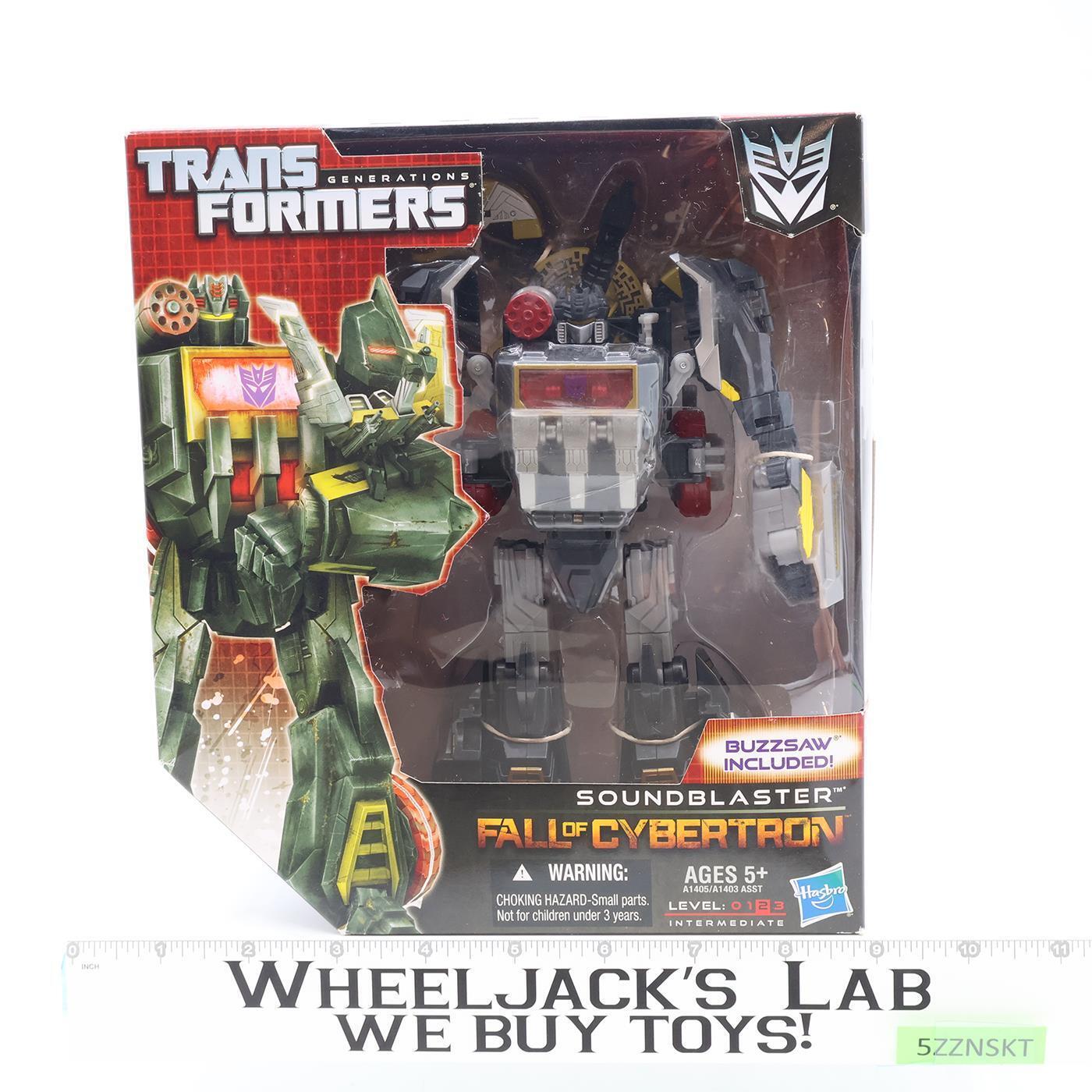 Soundblaster Transformers Generations Fall of Cybertron 2012 Hasbro NEW ...