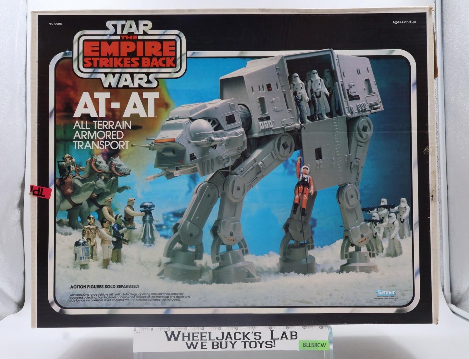 At-At Imperial Walker 100% Complete WORKS Star Wars ESB 1981 Kenner ...