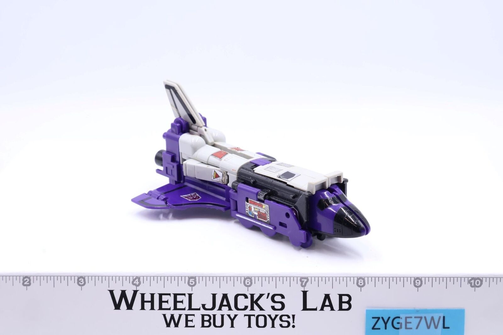 Astrotrain 1985 G1 Transformers Space Shuttle Action Figure Vintage ...