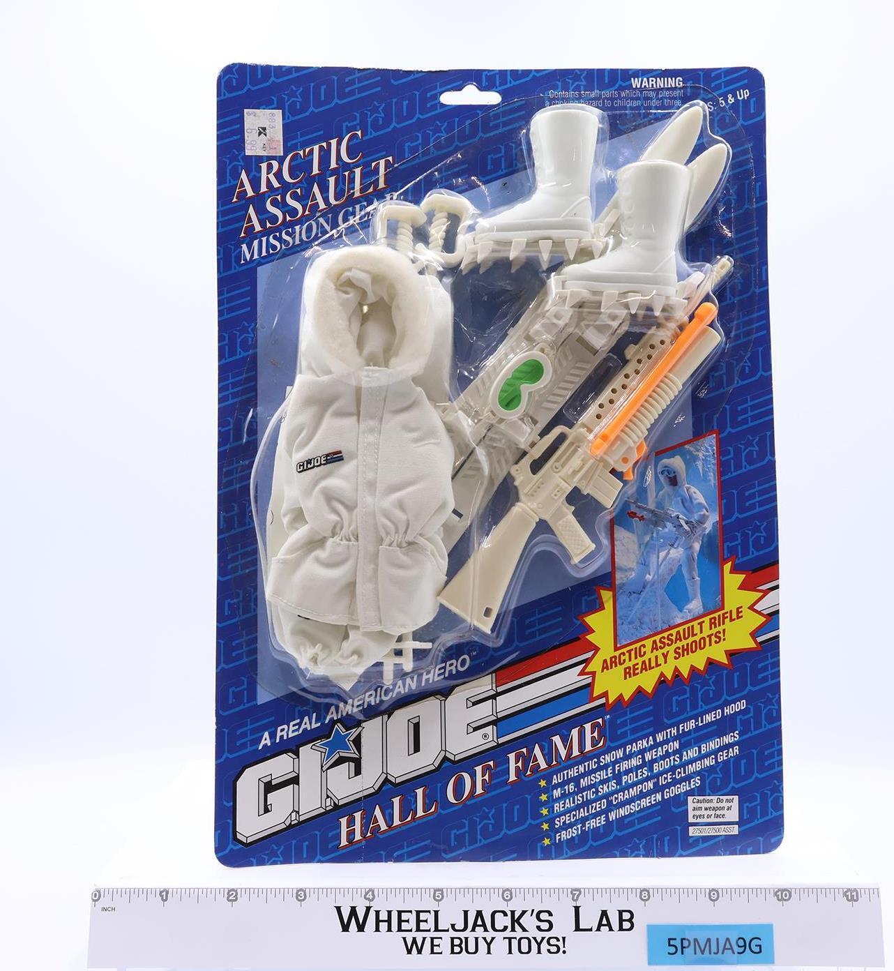 Arctic Assault Mission Gear GI Joe Hall of Fame 1992 Hasbro 12" Figure ...