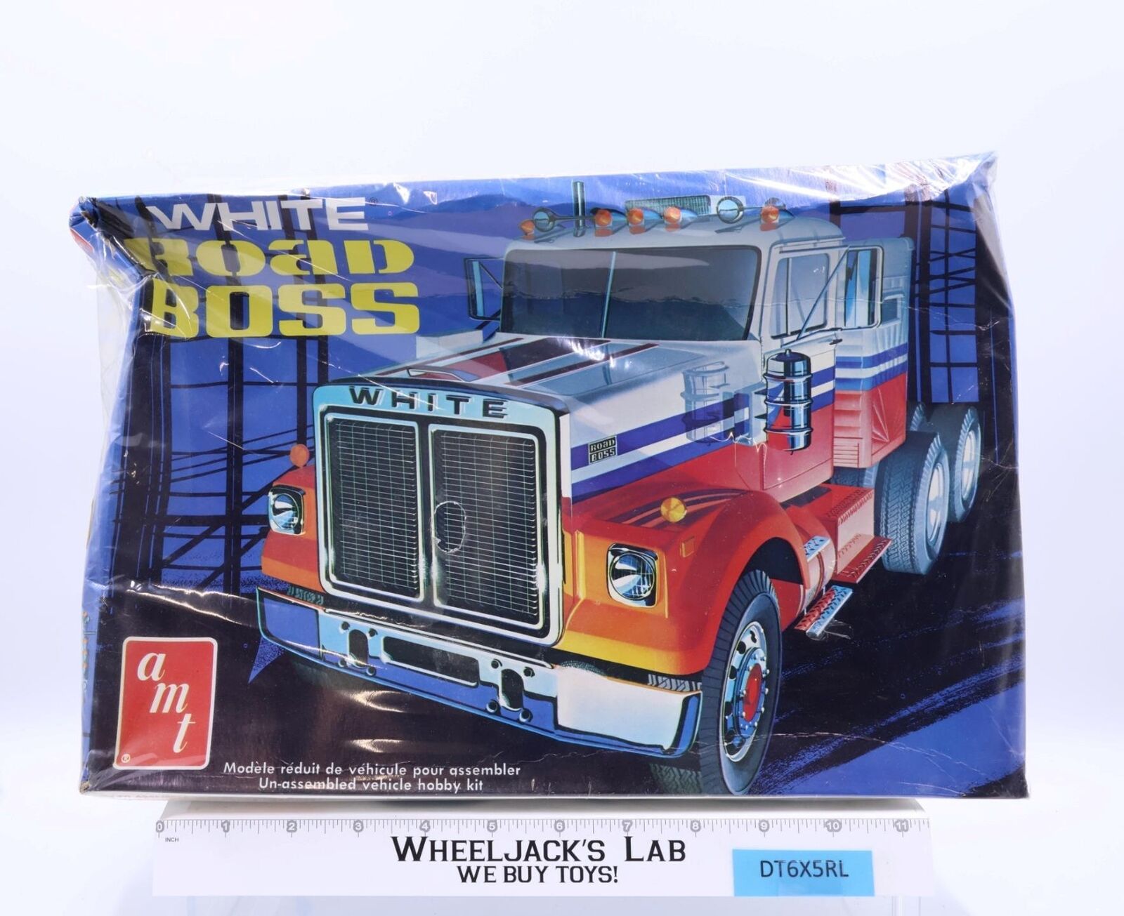 #T-527 White Road Boss AMT 1:25 Scale Model Kit NEW SEALED - Wheeljack ...