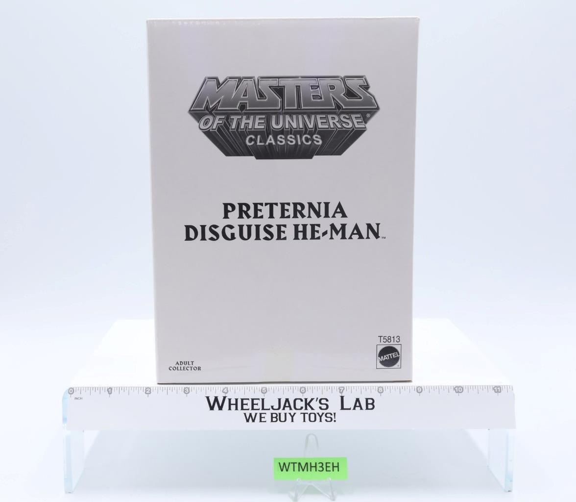 Preternia Disguise He-Man MOSC w/ Mailer He-Man MOTU Classics 2010 ...