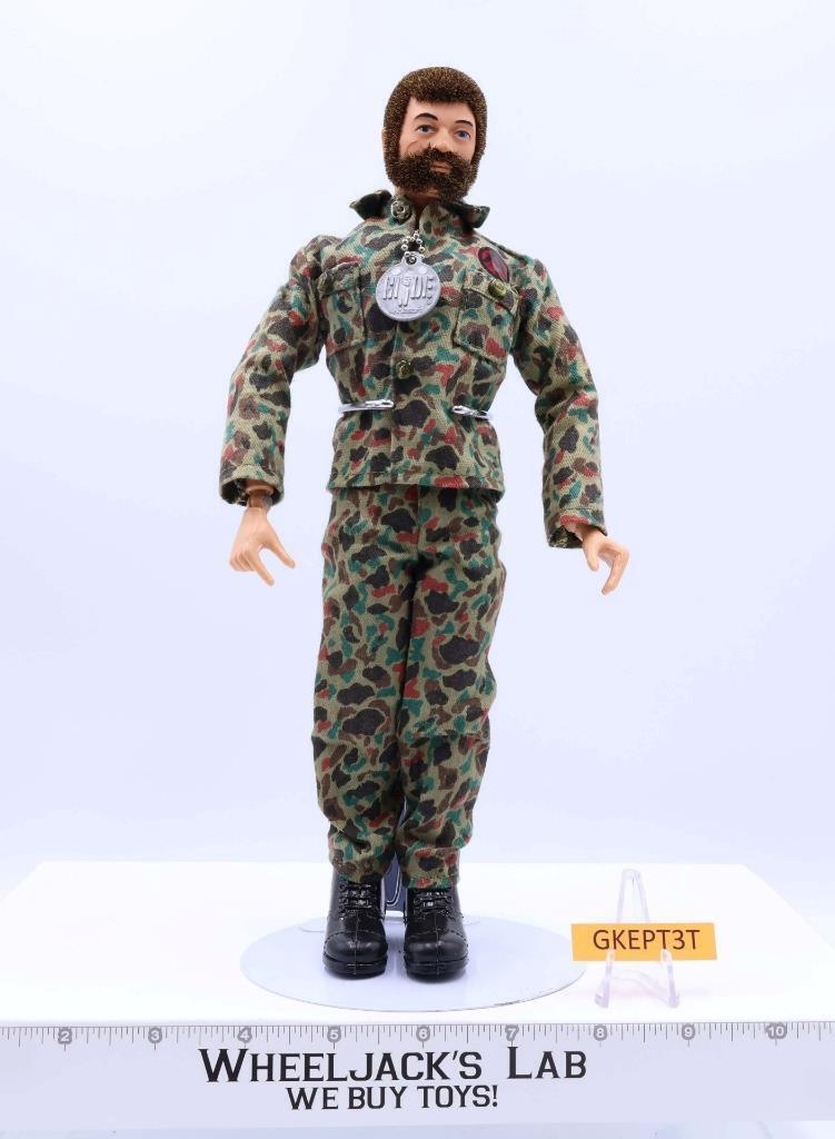 Land Adventurer Flocked Brown Hair & Beard 12" GI Joe 1970 Hasbro ...