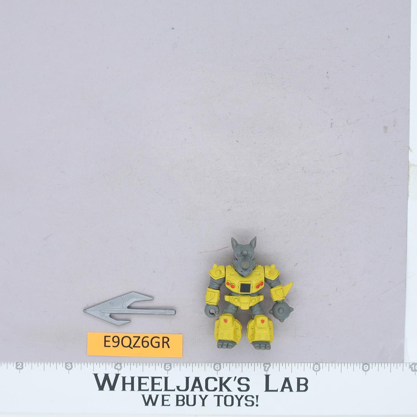 #9 Rocky Rhino Battle Beasts 100% Complete Hasbro 1986 Vintage Action ...