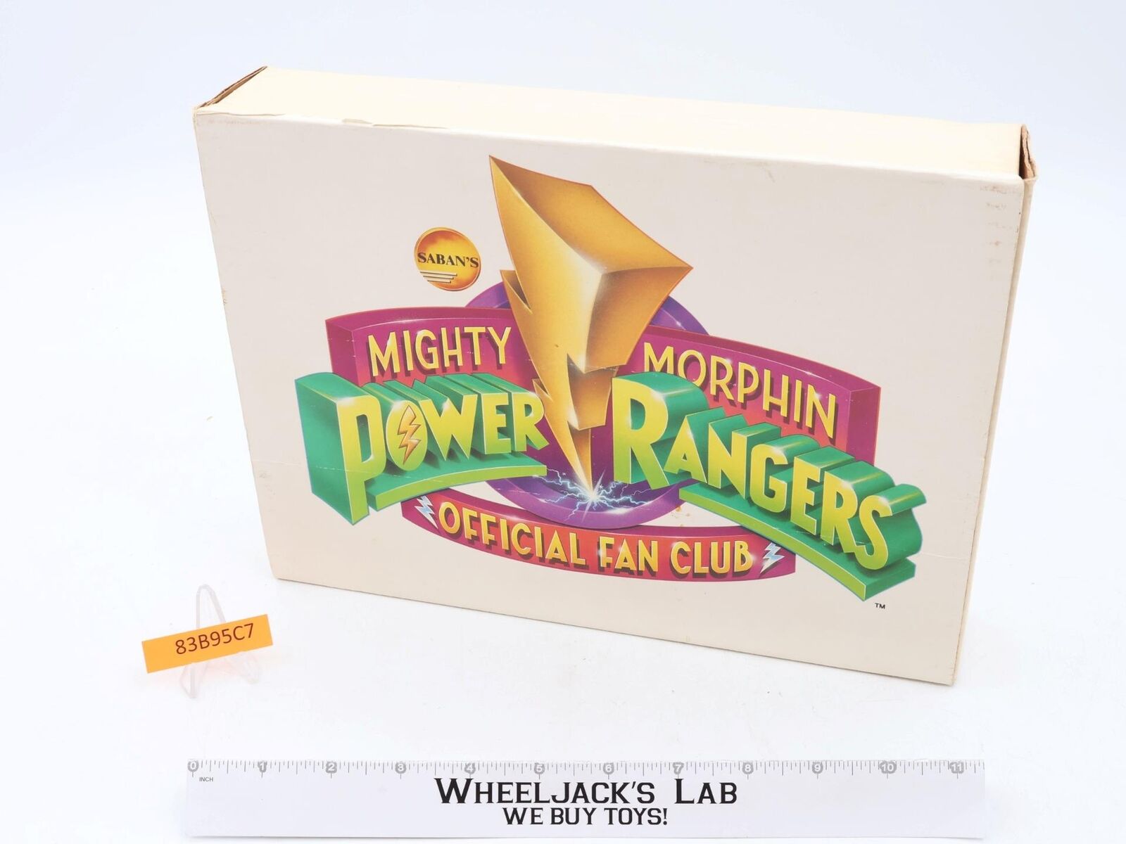 Official Fan Club Box W/ Some Content Mighty Morphin Power Rangers 1994 ...