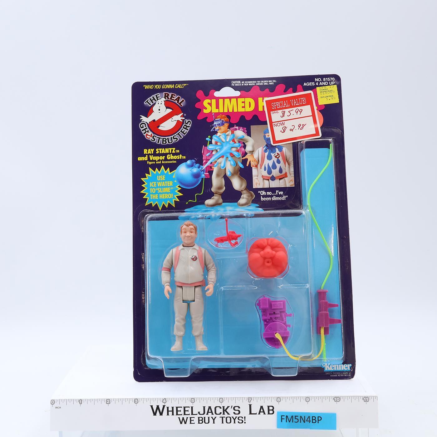 Ray Stantz Slimed Hereoes The Real Ghostbusters 1986 Kenner Figure NEW ...