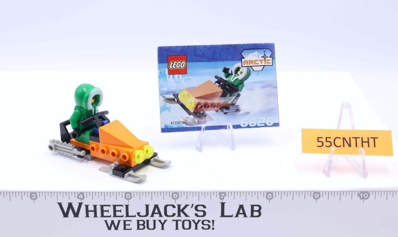 #6626 Snow Scooter 100% Complete Lego Town 2000 Arctic - Wheeljack's Lab