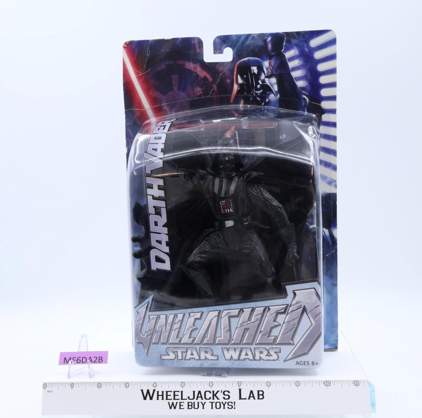 Darth Vader Star Wars Unleashed Revenge of the Sith 2005 Hasbro 7" NEW ...