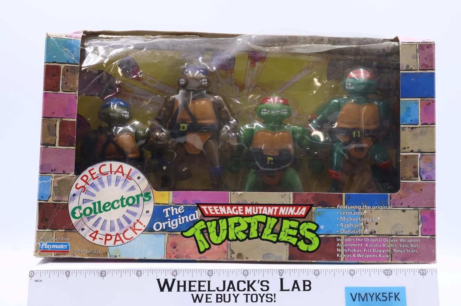 Special Collector's 4-Pack The Original Teenage Mutant Ninja Turtles ...