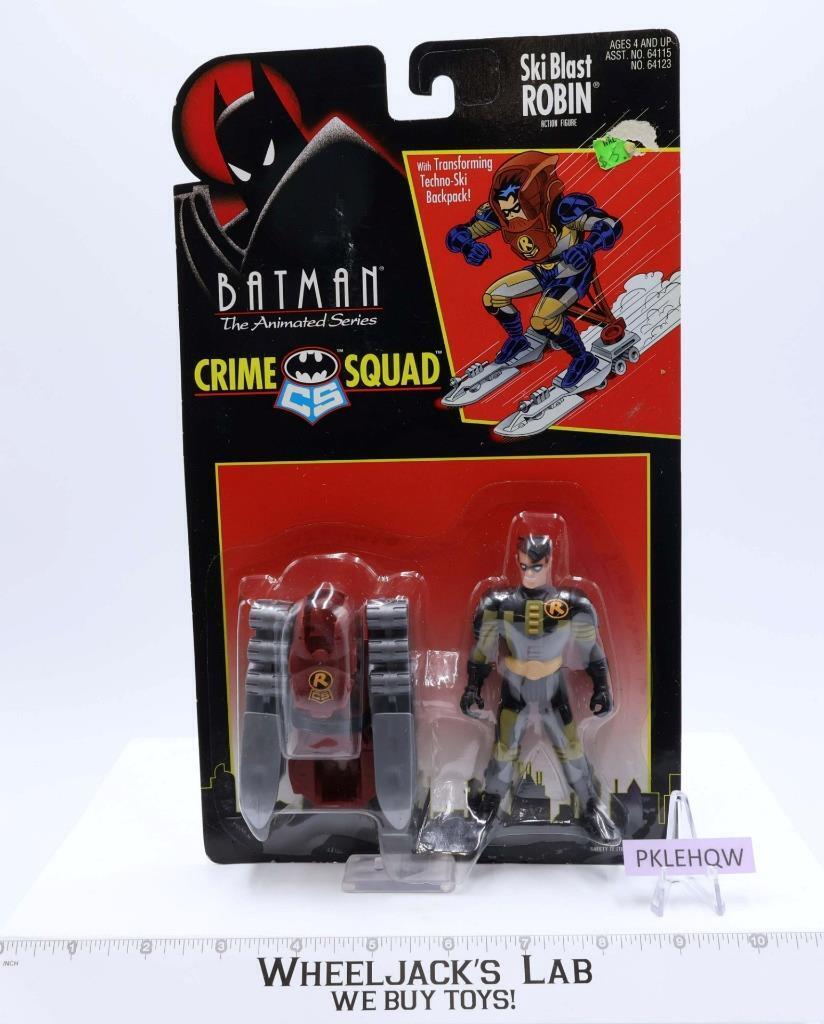 Ski Blast Robin Batman the Animated Series Crime Squad NEW 1995 MOSC ...