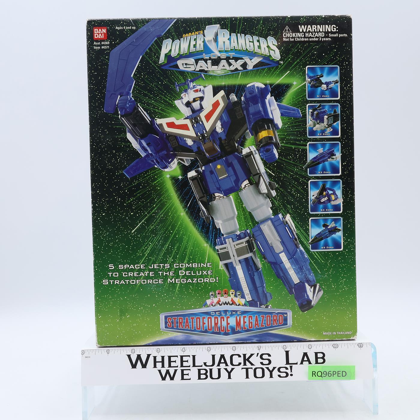Stratoforce Megazord 100% Complete Power Rangers Lost Galaxy 1999 ...
