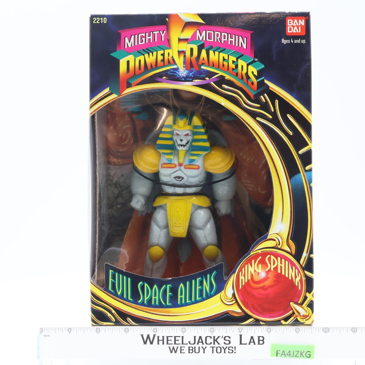 King Sphinx Mighty Morphin Power Rangers 1994 Bandai Action Figure NEW ...