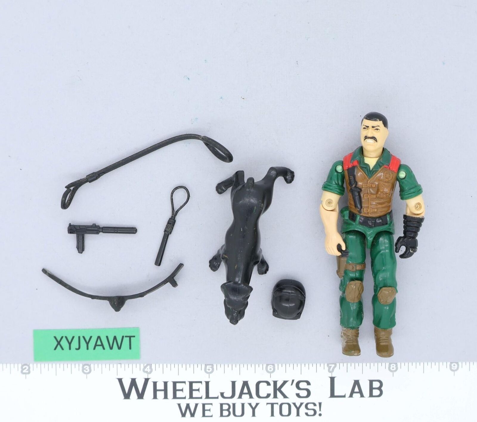 Mutt V1 100% Complete G.I. Joe 1984 Hasbro Vintage Action Figure ...
