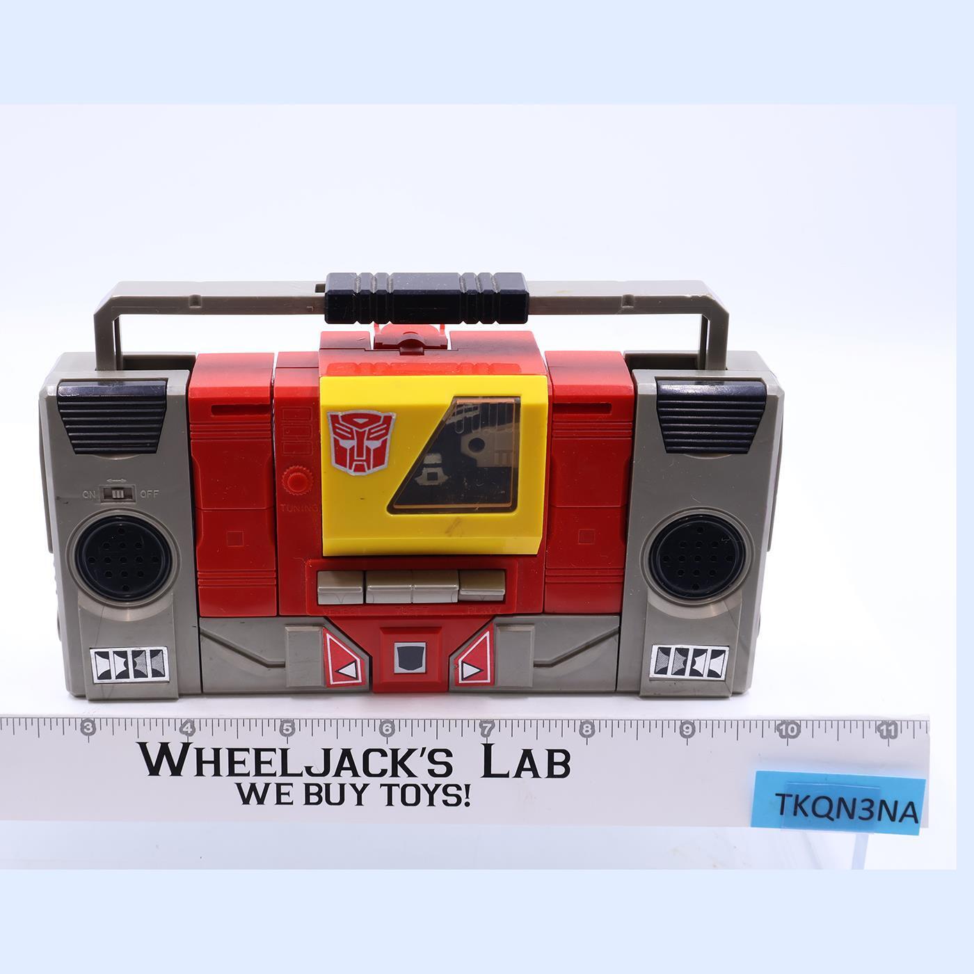 Blaster 1985 Vintage G1 Transformers Boombox Action Figure - Wheeljack ...