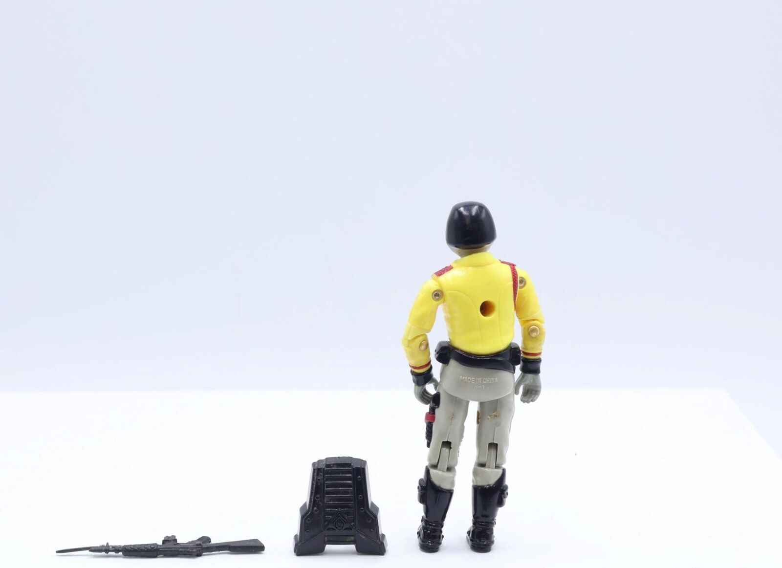 Python Crimson Guard V2 Complete 34 Cardback 1989 G.I. Joe Hasbro ...