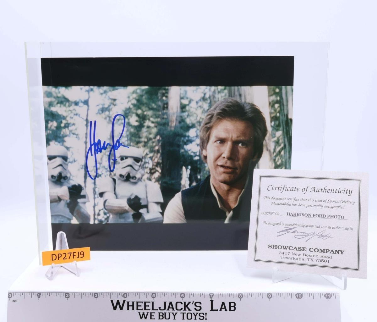 Han Solo Star Wars ROTJ Harrison Ford AUTOGRAPHED 8x10 Picture ...