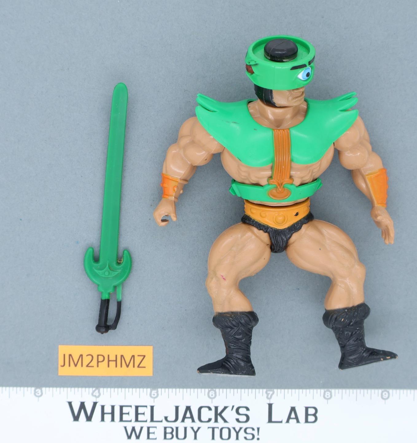 Tri-Klops 100% Complete He-Man Masters of the Universe MOTU 1983 Mattel Vintage - Wheeljack's Lab