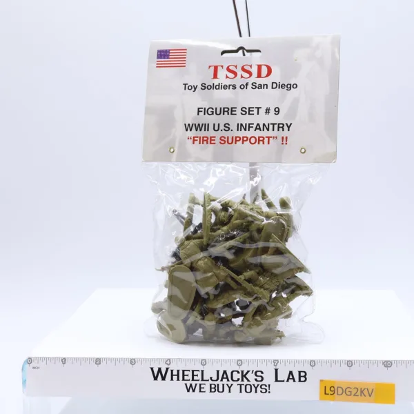 Fire Support WWII U.S. Infantry Toy Soldiers of San Diego NEW SEALED ...