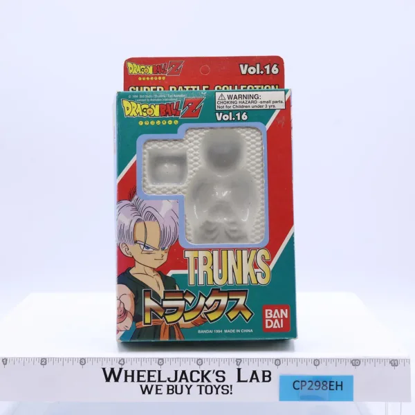 Trunks Vol.16 Super Battle Collection 1994 Bandai EMPTY BOX ONLY ...