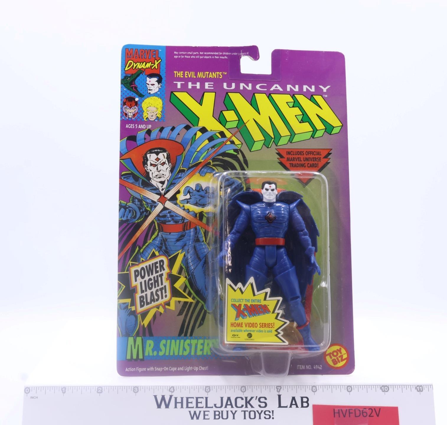 Mr. Sinister X-Men 1992 Toybiz Vintage Action Figure NEW MOSC ...