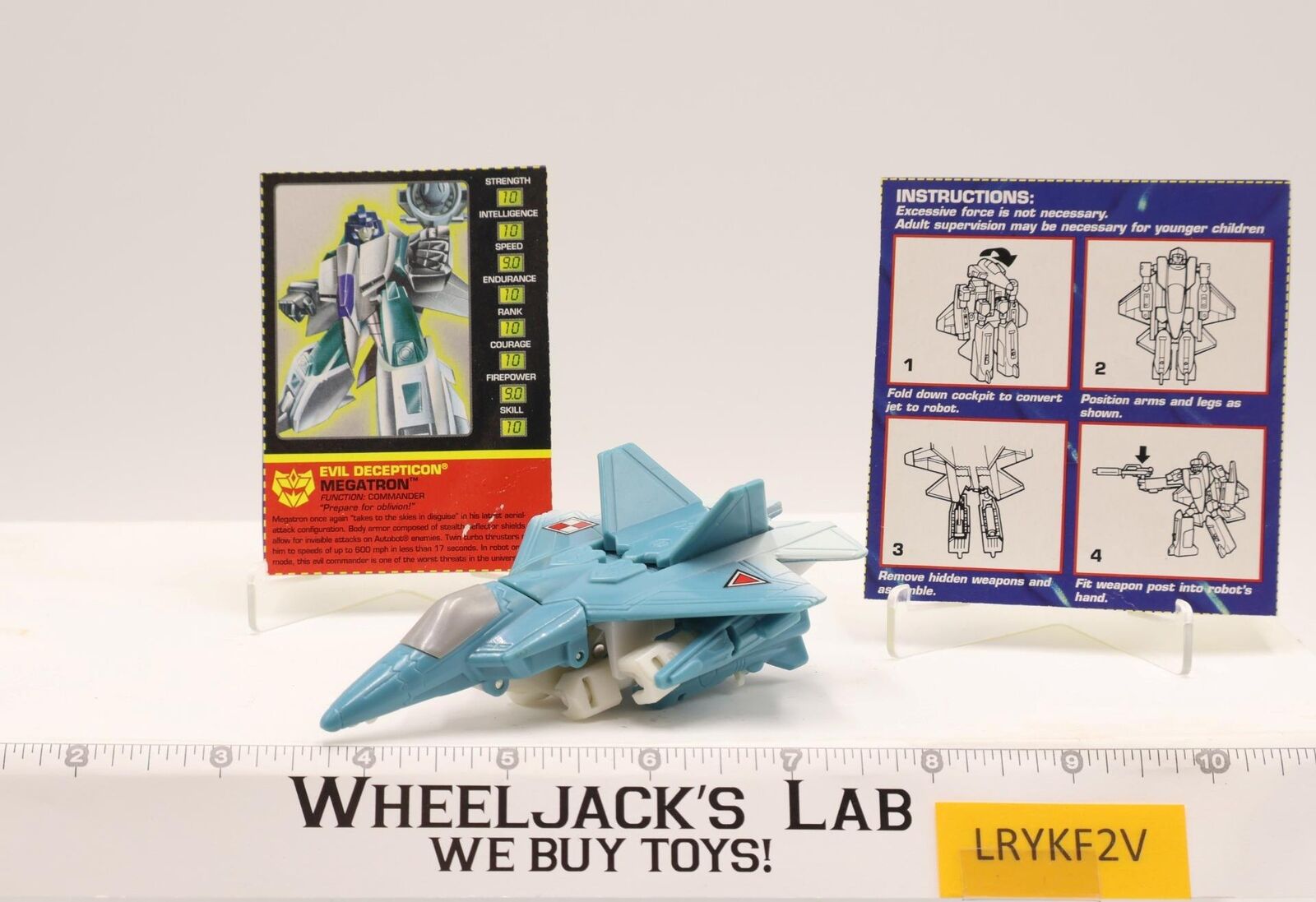 Megatron Transformers Machine Wars 1997 Hasbro Takara Action Figure ...