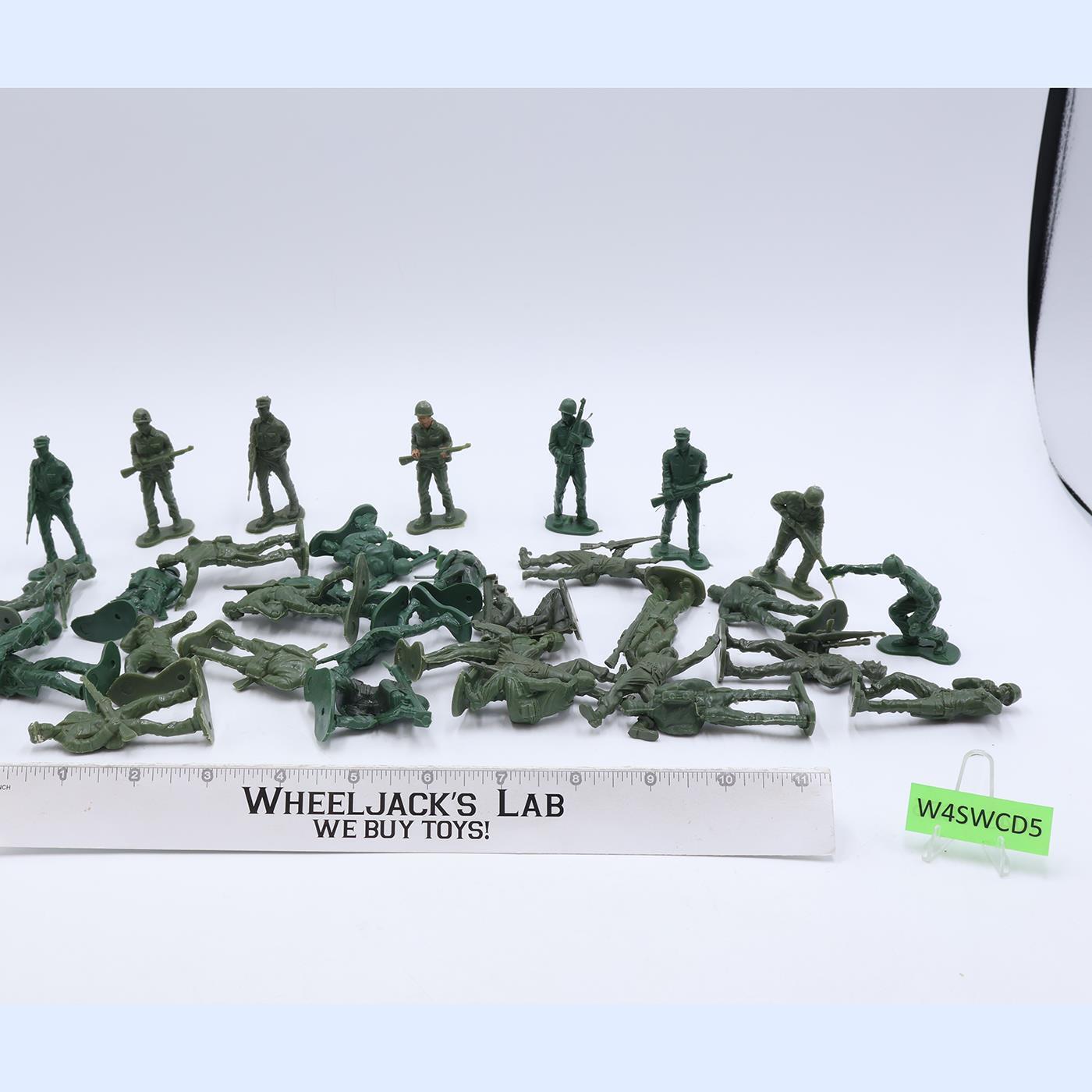 Lot of 34 American Infantrymen WWII 1/24 Scale Auburn Toy Soldiers ...