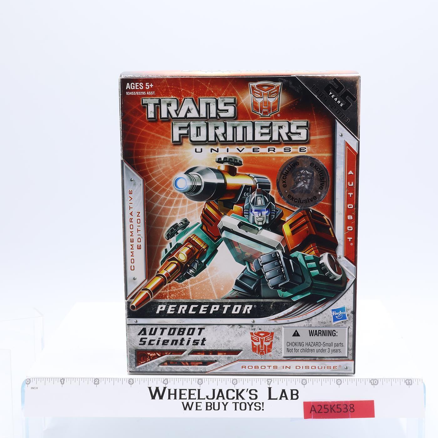 Perceptor Transformers Universe TRU Exclusive 25th Anniv. Hasbro NEW ...