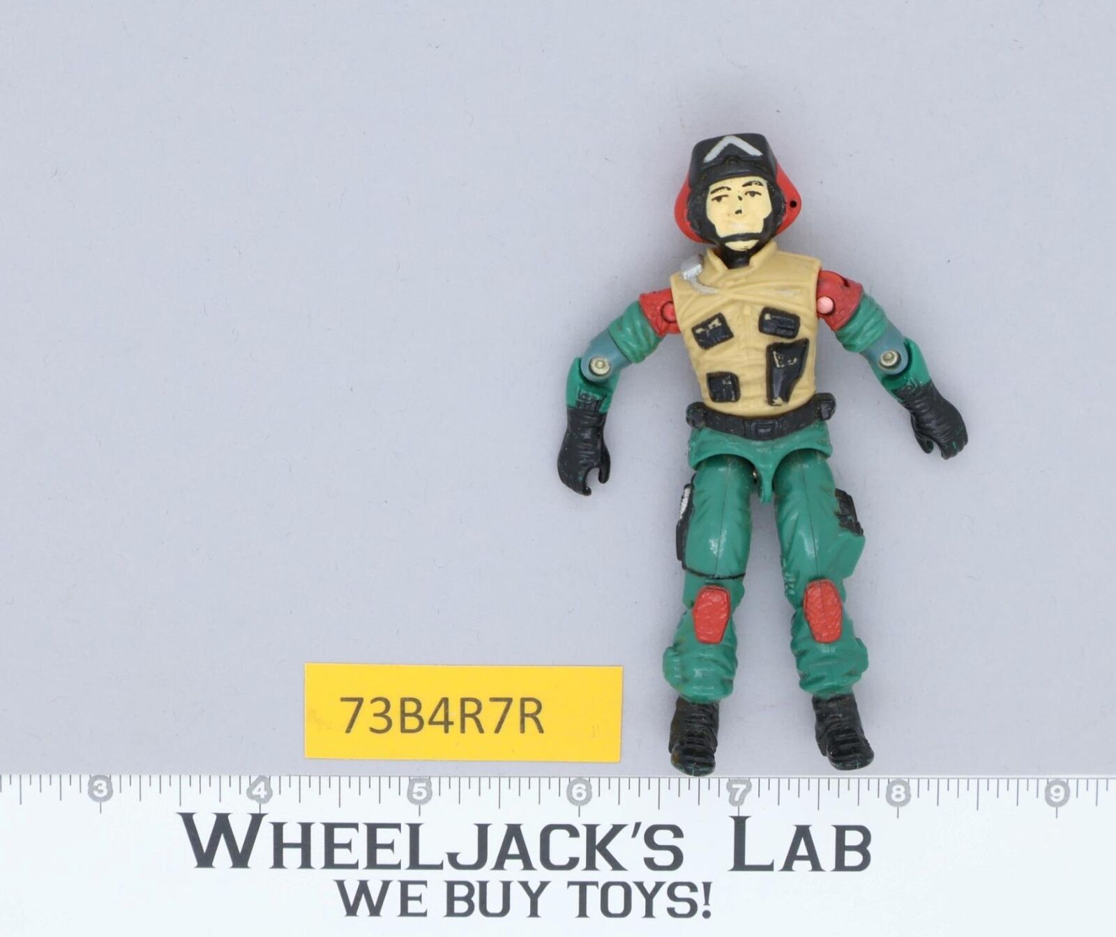 Lift-Ticket V1 G.I. Joe 1986 Hasbro Vintage Action Figure - Wheeljack's Lab