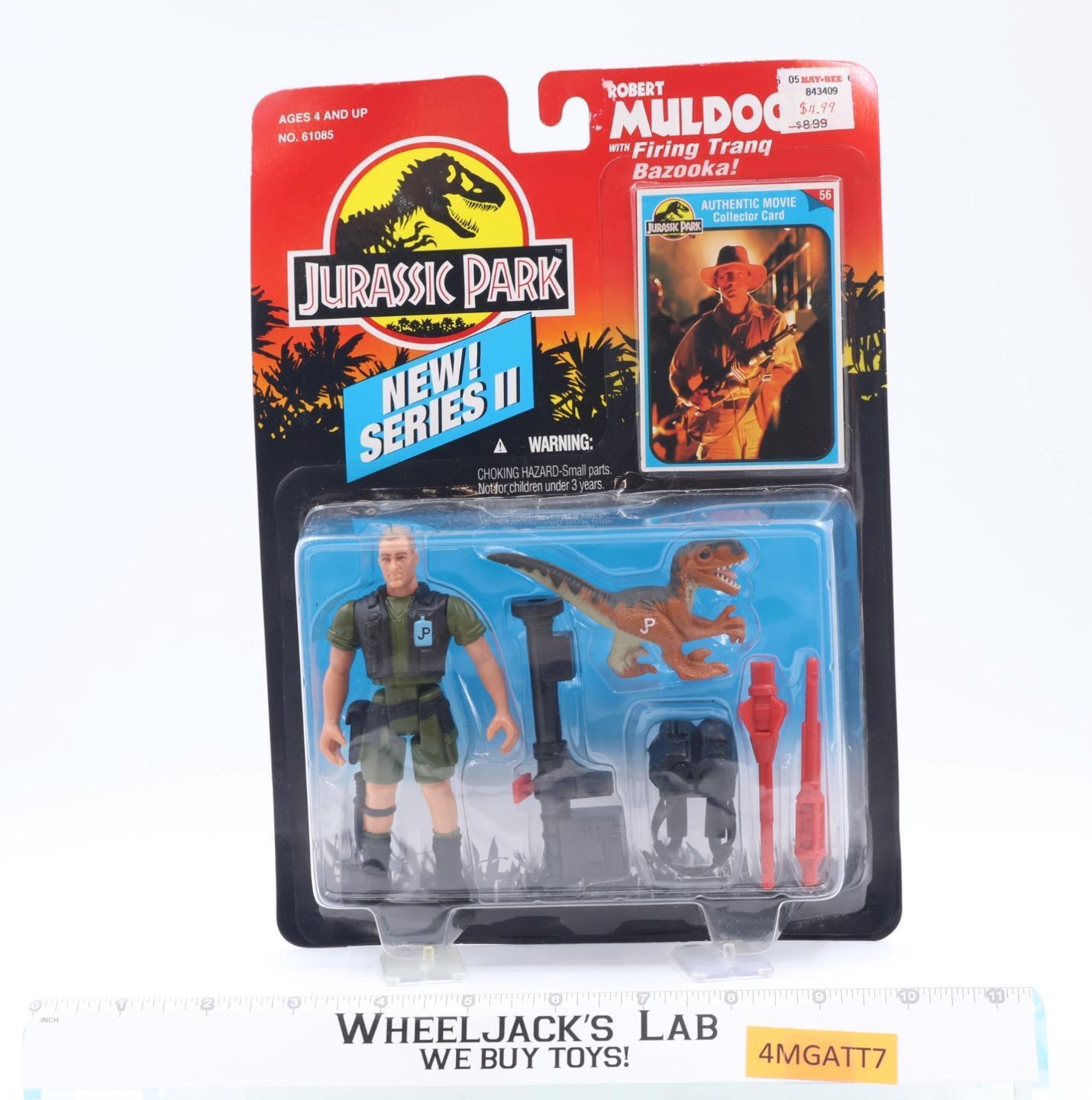 Robert Muldoon Jurassic Park Series 2 1993 Kenner Action Figure NEW ...