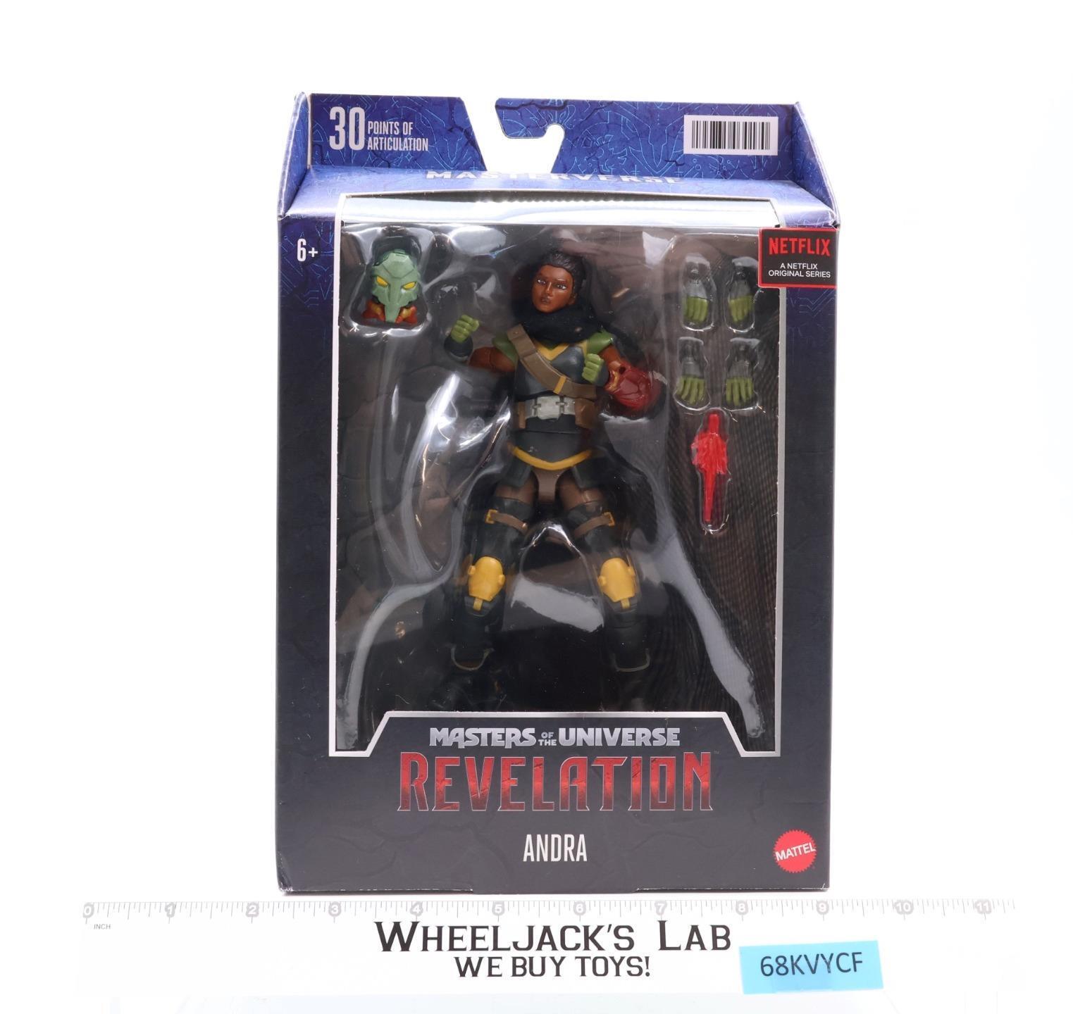 Andra Masters of the Universe Masterverse Revelation Netflix NEW SEALED ...