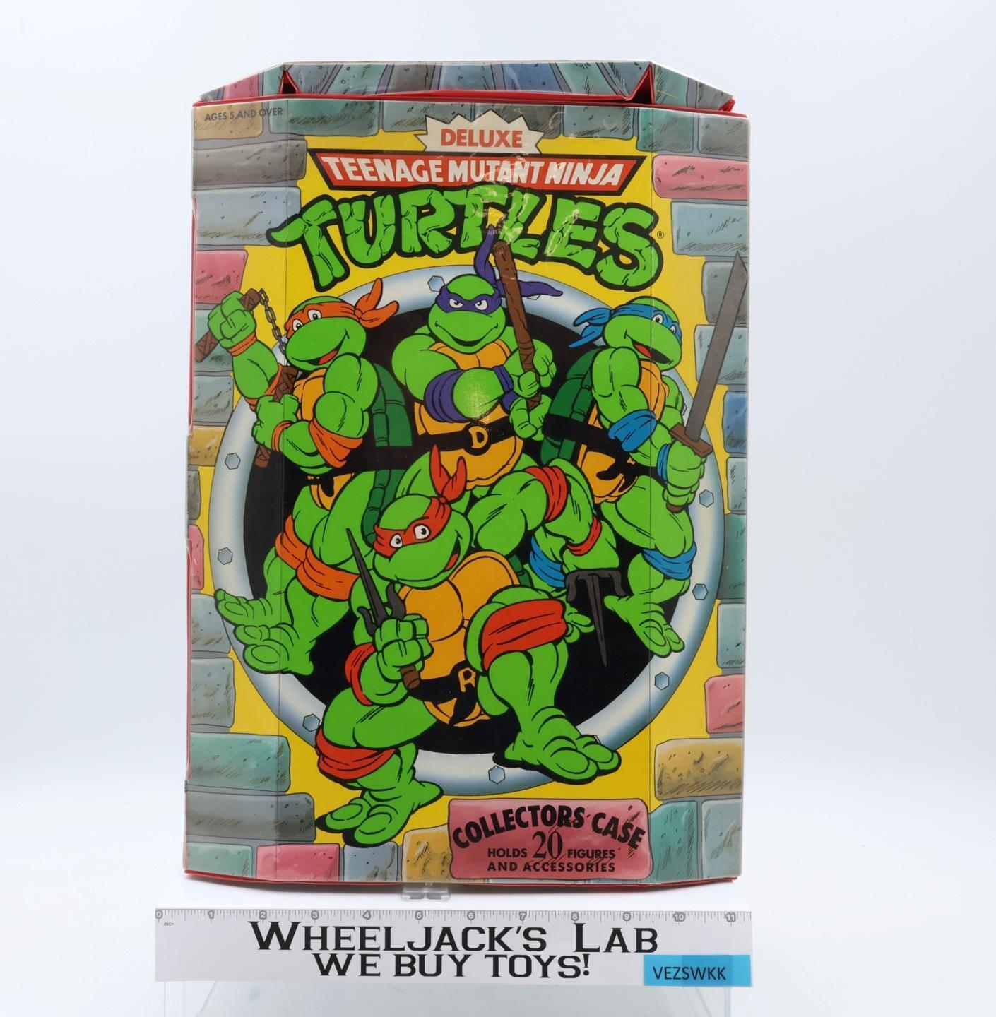 Deluxe Collectors Carry Case W/Trays TMNT Teenage Mutant Ninja Turtles ...