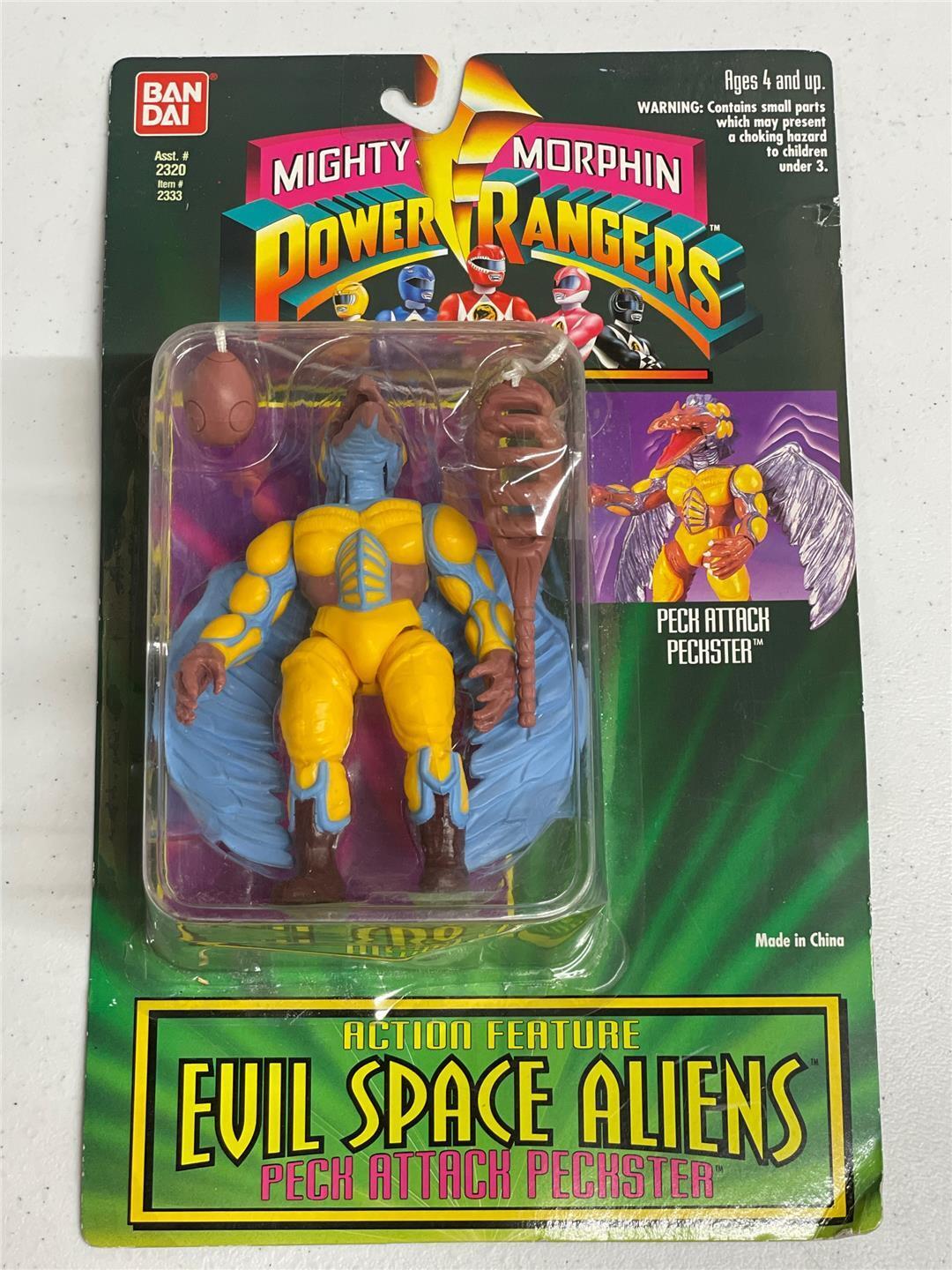 Peck Attack Peckster Evil Space Aliens Mighty Morphin Power Rangers ...