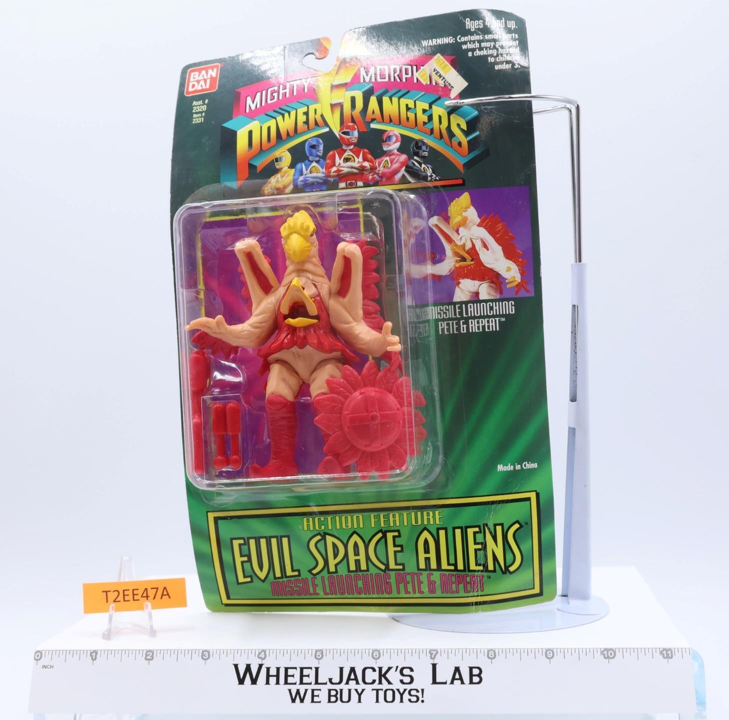 Missile Launching Pete Repeat Evil Space Aliens Mighty Morphin Power ...