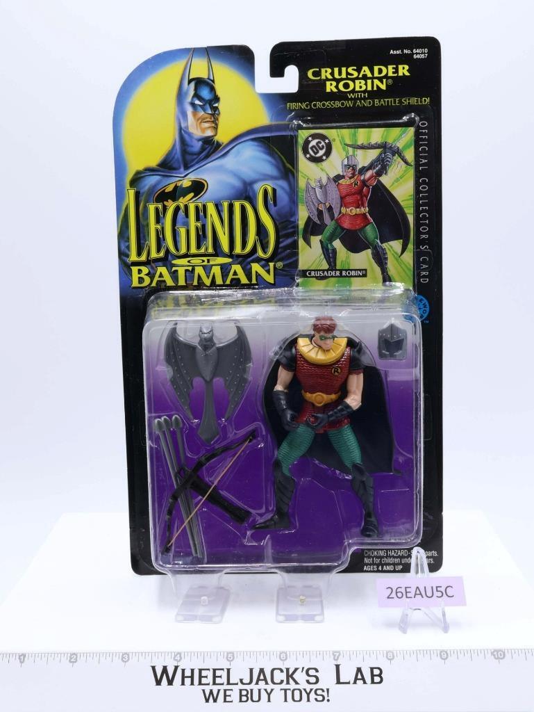 Crusader Robin Legends of Batman NEW Kenner MOSC 1995 - Wheeljack's Lab