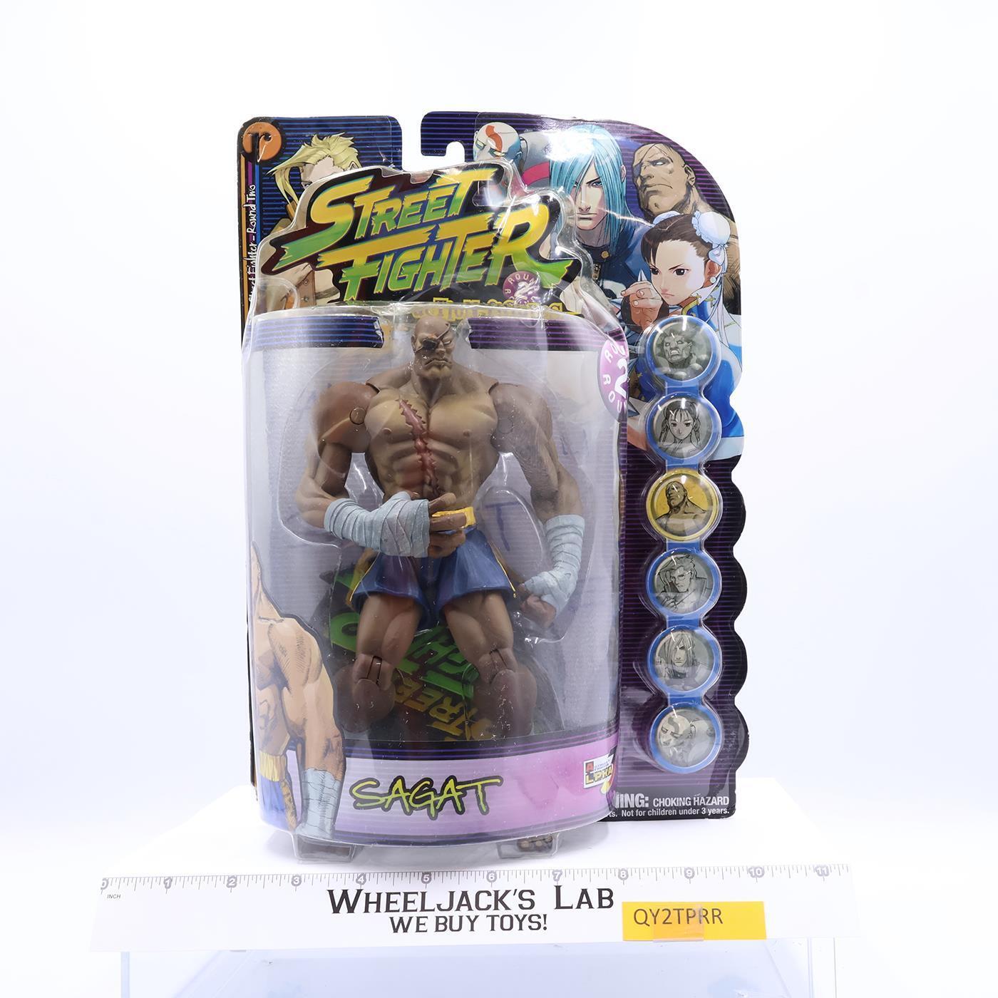 Sagat 8" Round 2 Street Fighter Alpha 3 Player 1 Resaurus CAPCOM 2000 ...