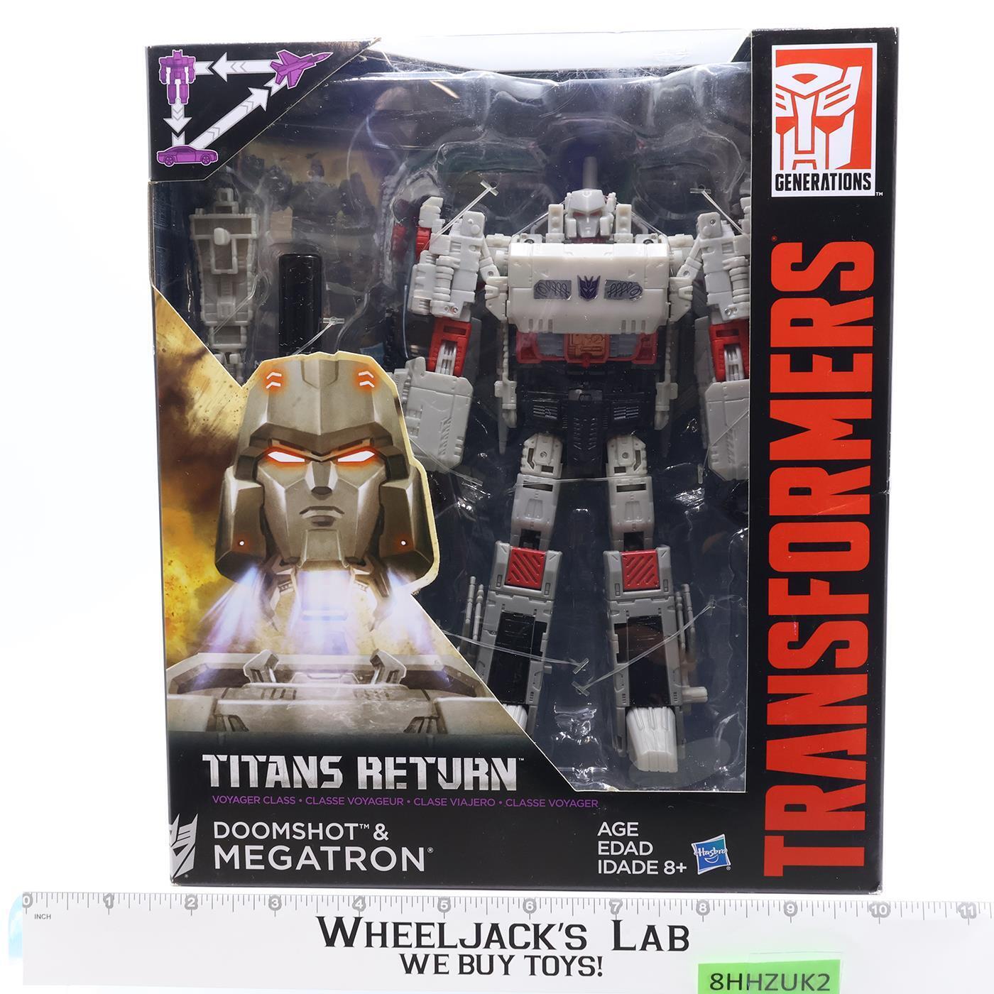 Doomshot & Megatron Transformers Titans Return 2016 Hasbro Figure NEW ...