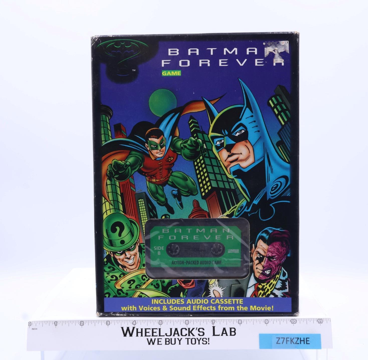 Batman Forever Game W/ Cassette DC Comics 1995 Parker Brothers ...