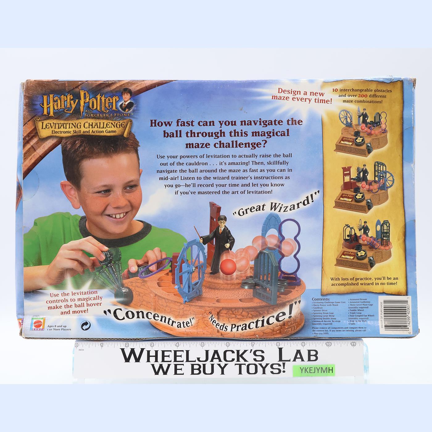 Harry Potter & the Sorcerer's Stone Levitating Challenge 2001 Mattel ...
