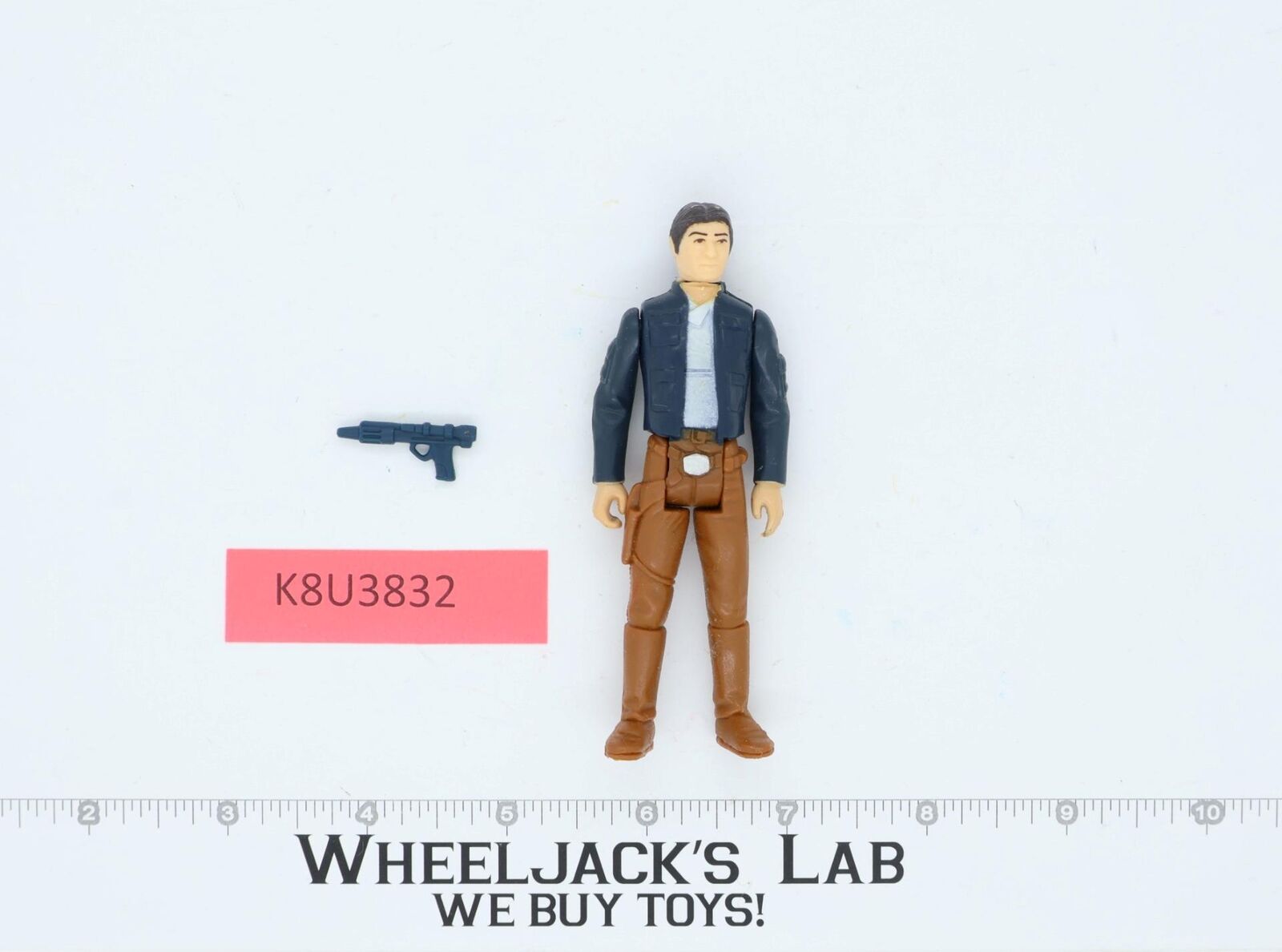 Han Solo Bespin 100% Complete Tri-Logo Star Wars 1980 Palitoy Figure NO ...