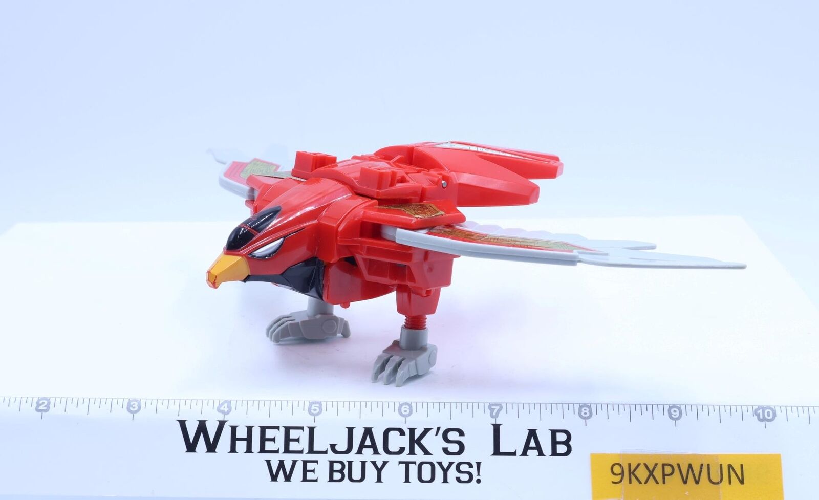 Red Phoenix Eagle Zord Deluxe Zeo Megazord Head Power Rangers 1996 ...