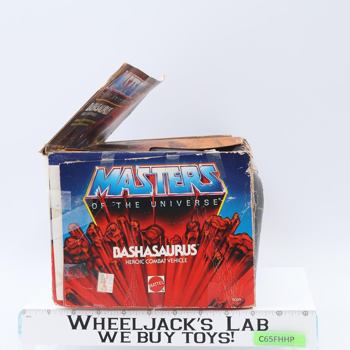 Bashasaurus Complete He-Man Masters of the Universe MOTU Mattel Action ...